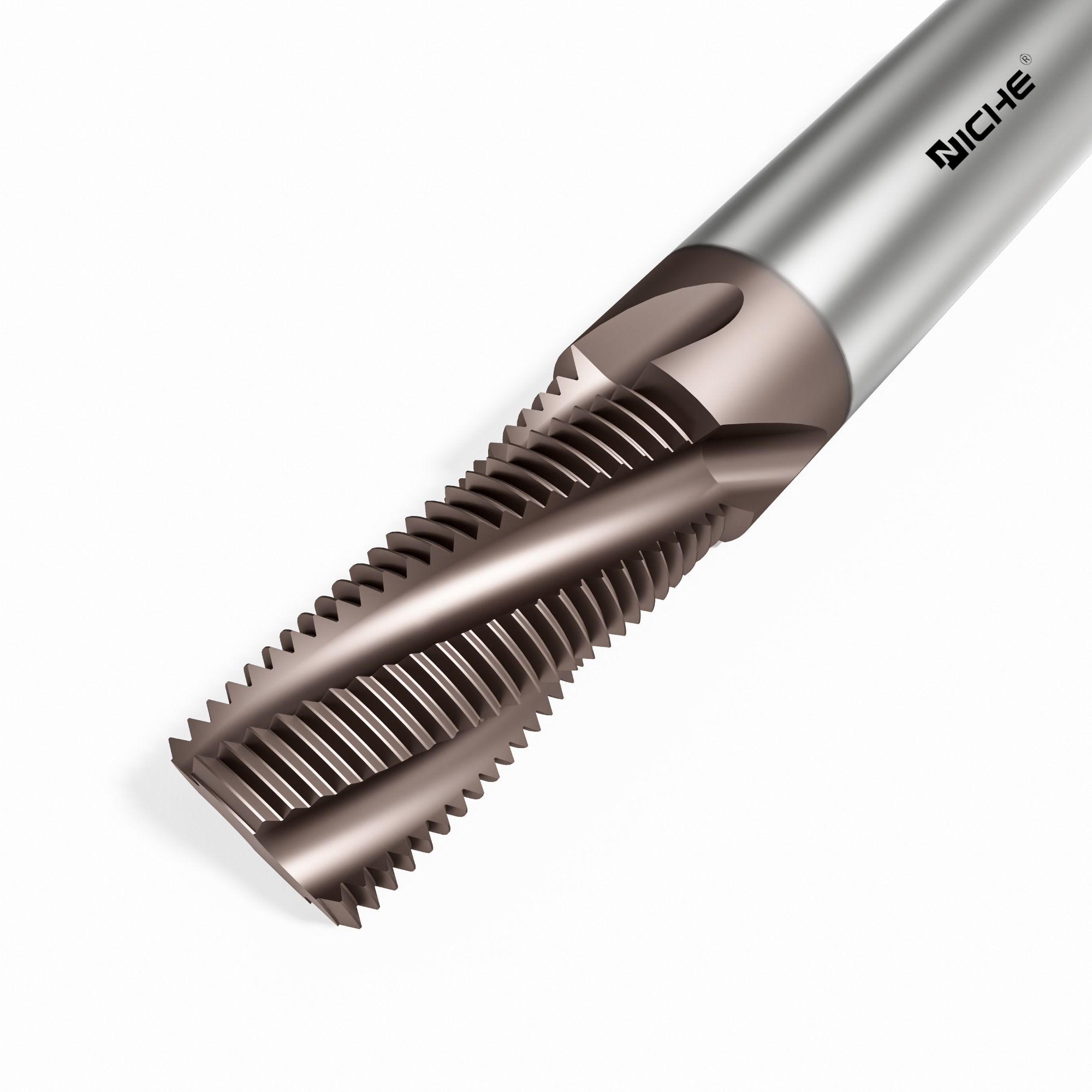 Solid Carbide Thread Mill Full Teeth For Hardened Alloys Thread